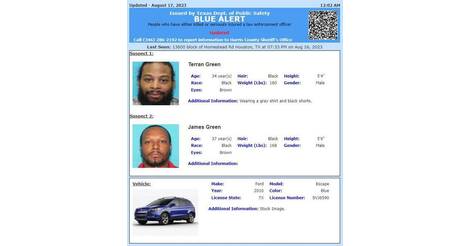 Discontinued Blue Alert (08/17/2023) - Press Releases - Navarro County ...