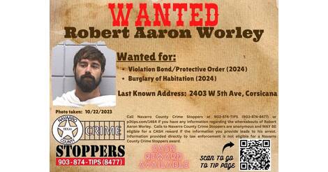 Wanted Wednesday Robert Aaron Worley (03/27/2024) - Press Releases ...